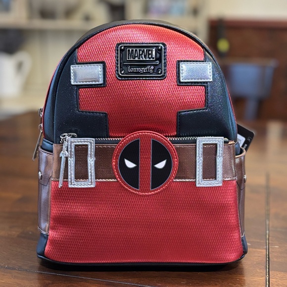 Loungefly | Bags | Loungefly Marvel Deadpool Metallic Collection ...